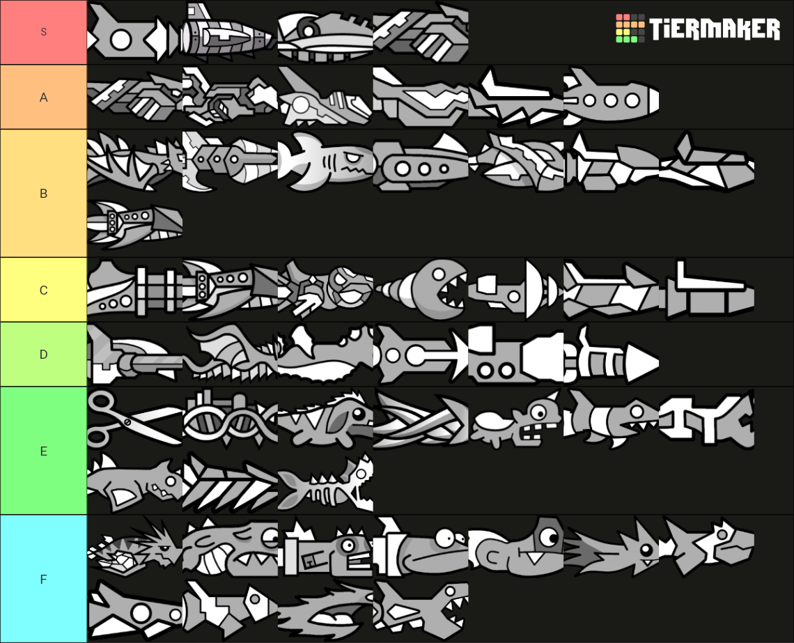 Geometry Dash Ships Tier List (Community Rankings) - TierMaker