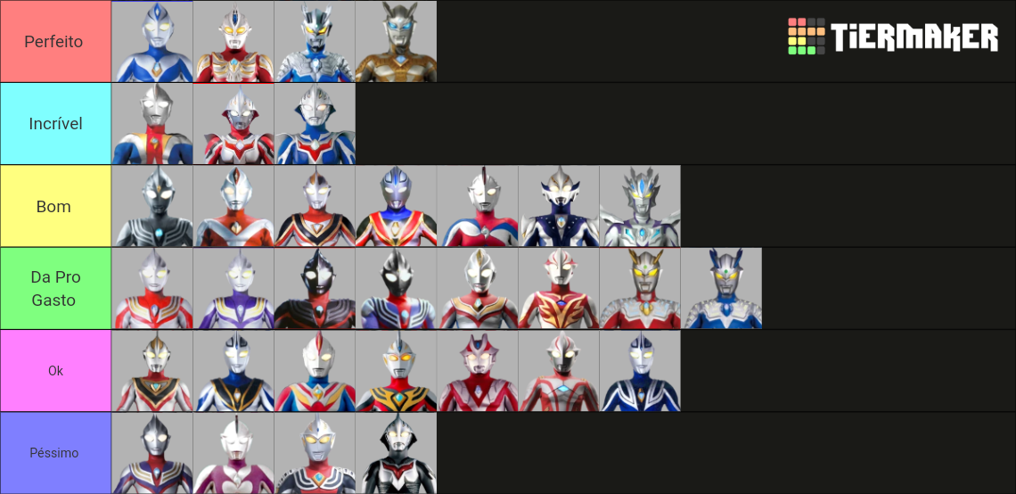All Ultraman/Woman and Their Forms Tier List (Community Rankings ...