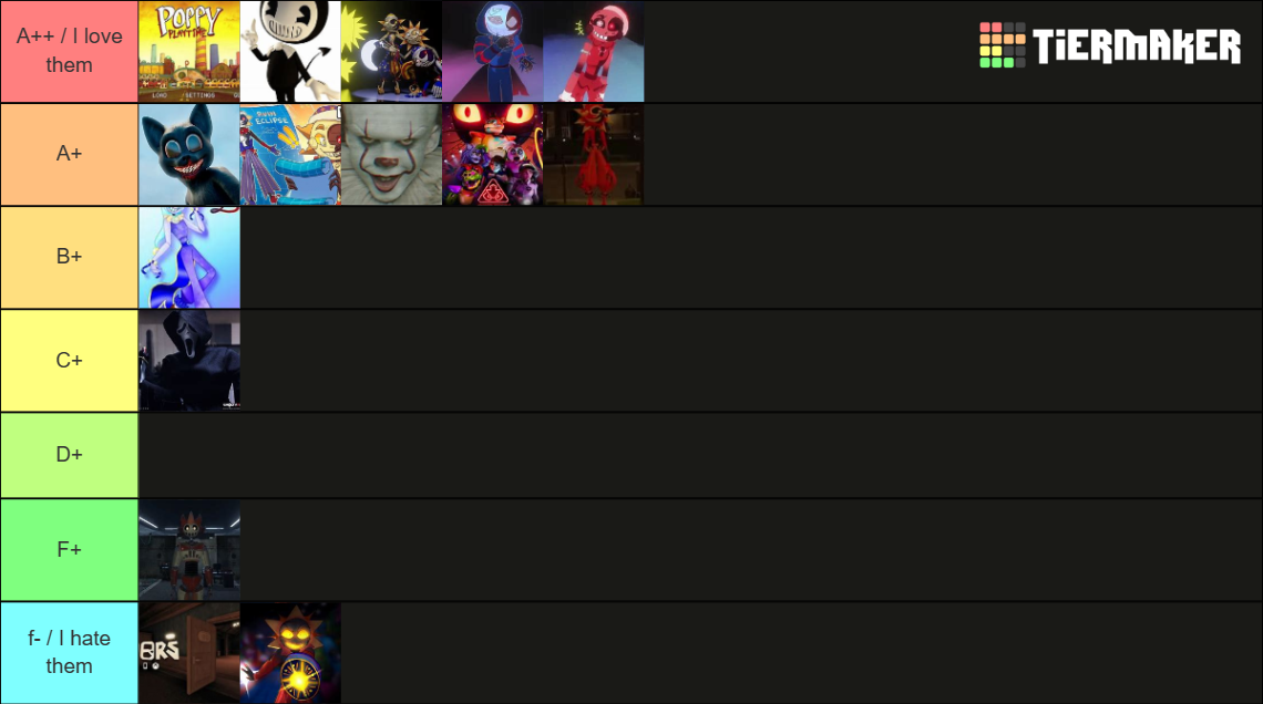 evil people characters Tier List (Community Rankings) - TierMaker