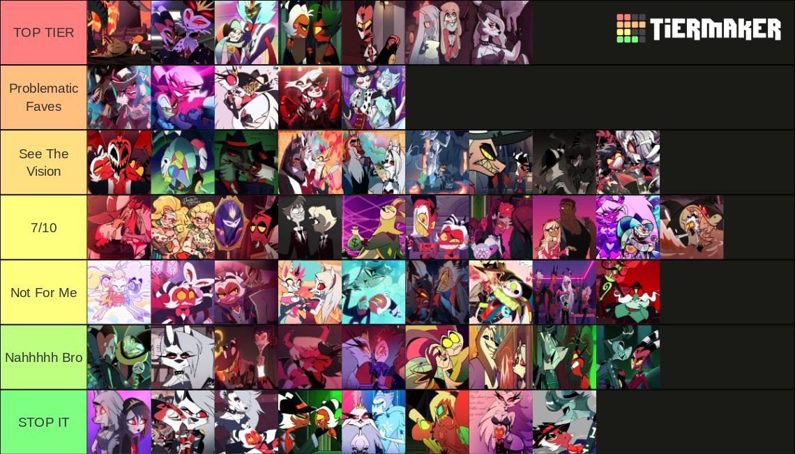 Ranking Helluva Boss Ships Tier List (Community Rankings) - TierMaker Ranking Helluva Boss Ships Tier List (Community Rankings) - TierMaker