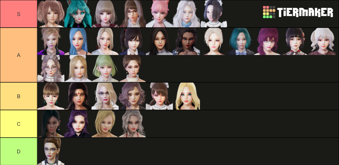 Agent17 Female Characters Tier List (Community Rankings) - TierMaker