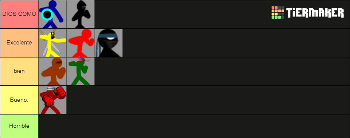 Combat Tournament Legends Characters Tier List (Community Rankings ...