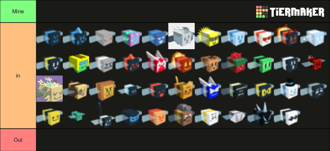 Roblox Bee Swarm Simulator Bees Tier List (Community Rankings) - TierMaker