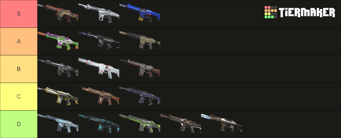 Valorant Phantom Skins (05/09/24) Tier List (Community Rankings ...