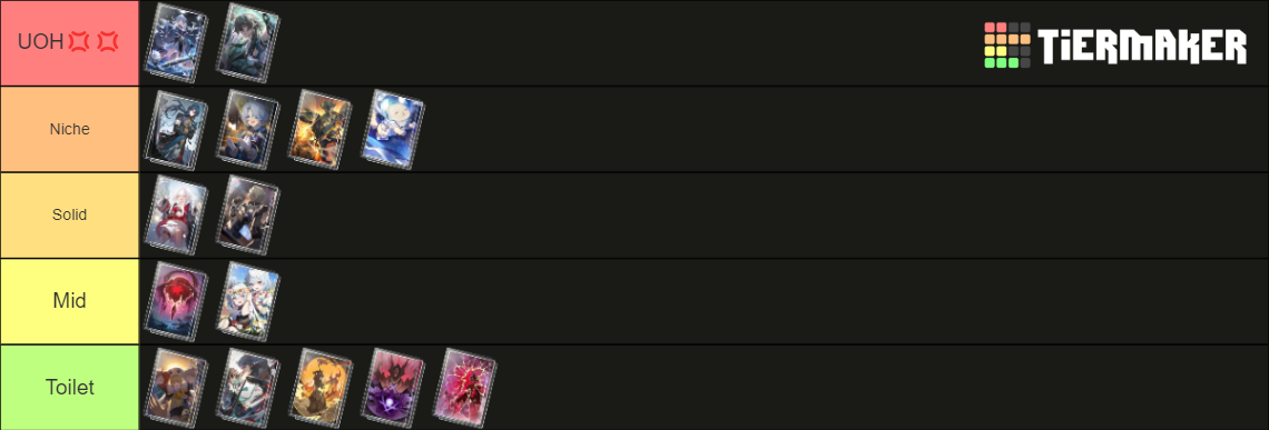 HSR Destruction LCs (2.0) Tier List (Community Rankings) - TierMaker
