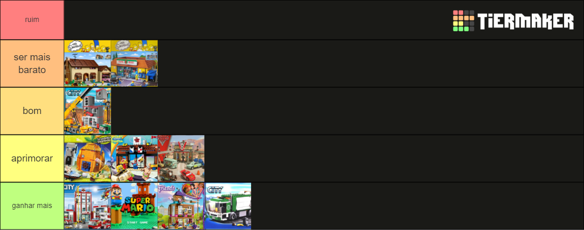 Best LEGO Themes Tier List (Community Rankings) - TierMaker