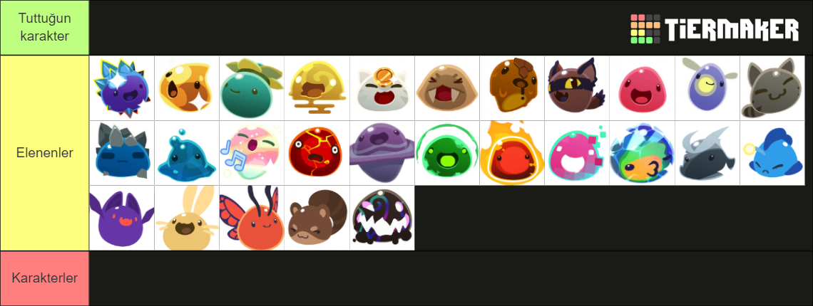 Slime Rancher 1 & 2 ALL SLIMES Tier List (Community Rankings) - TierMaker