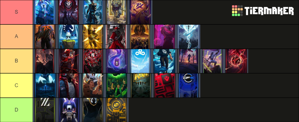 VCT Capsule Player Cards Tier List (Community Rankings) - TierMaker