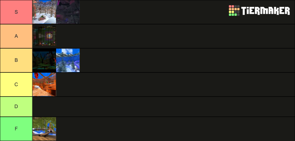 Gorilla Tag Maps Tier List (Community Rankings) - TierMaker