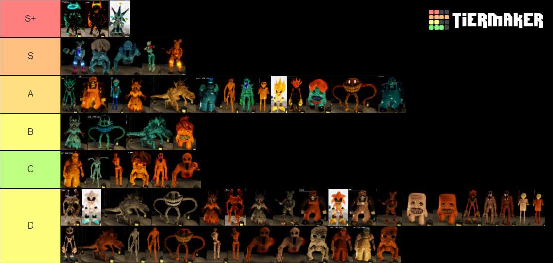 Pillar Chase 2 ALL RANKED SKINS (TINKY WINKY UPDATE) Tier List ...