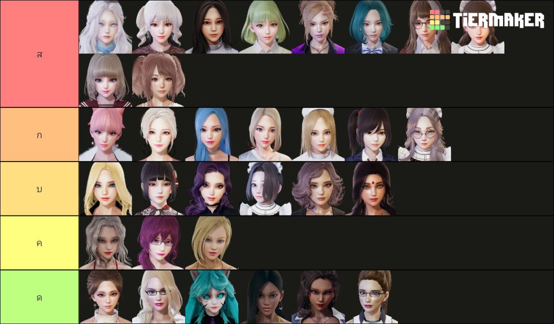 Agent17 Female Characters Tier List (Community Rankings) - TierMaker