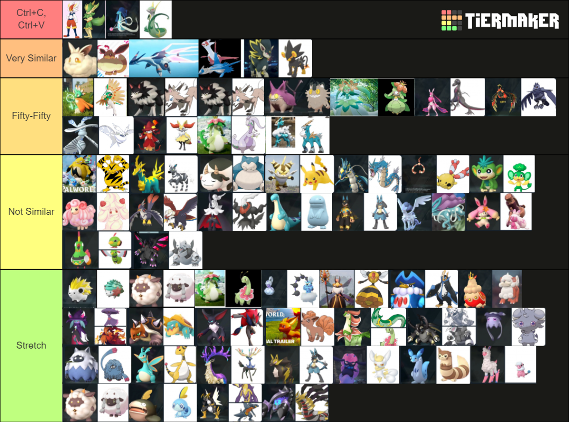 Palworld vs Pokemon, what's original? Tier List (Community Rankings ...