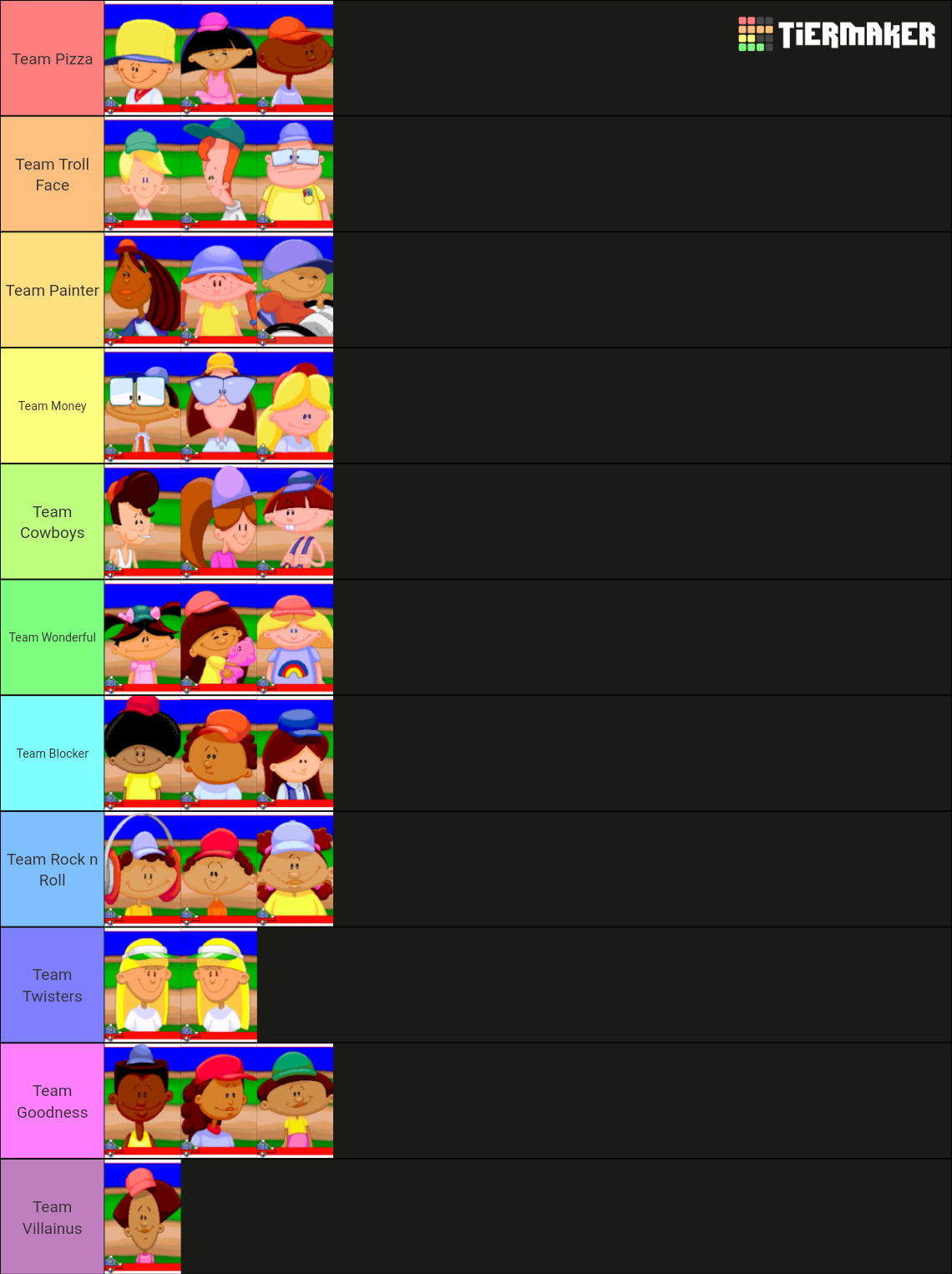 Backyard Baseball 1997 Tier List (Community Rankings) - TierMaker