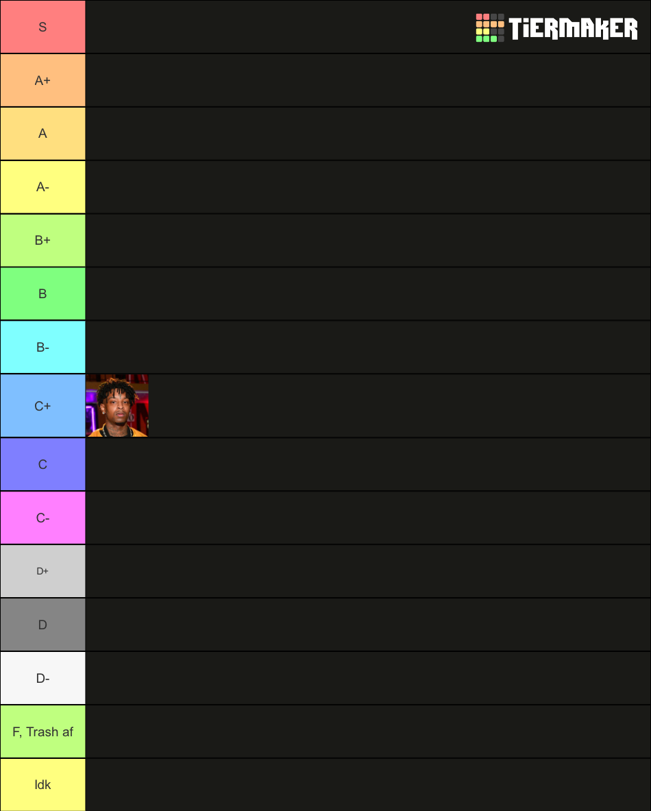Ultimate Rapper 2023 200 Tier List Community Rankings Tiermaker