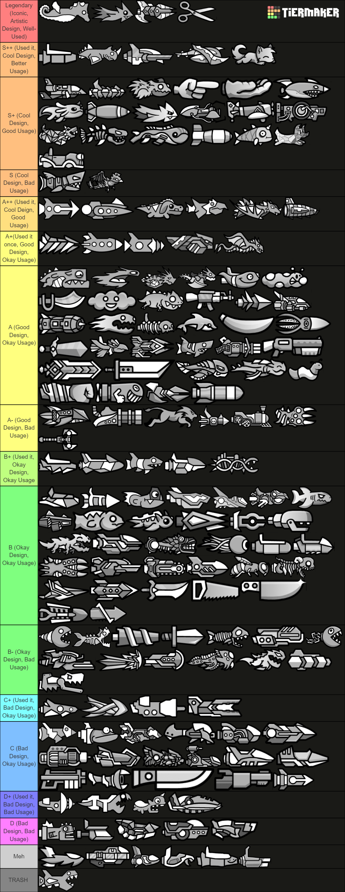 Geometry Dash Ships [2.21, UPDATED FOR 2.205] Tier List (Community ...