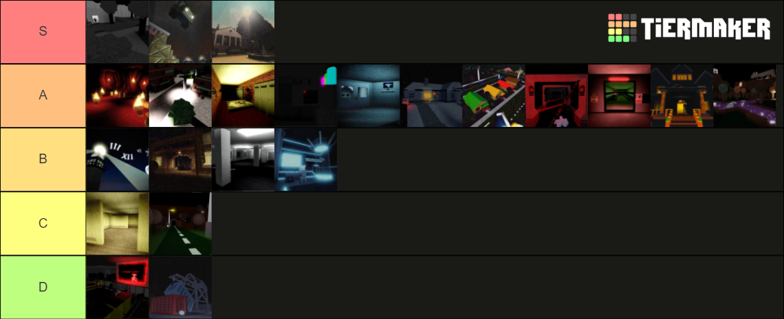 Roblox Bear (Alpha) Maps (As of April 2024) Tier List (Community ...