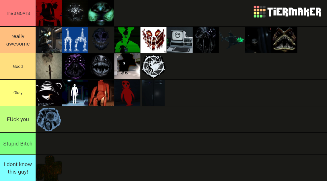 pressure characters!! Tier List (Community Rankings) - TierMaker