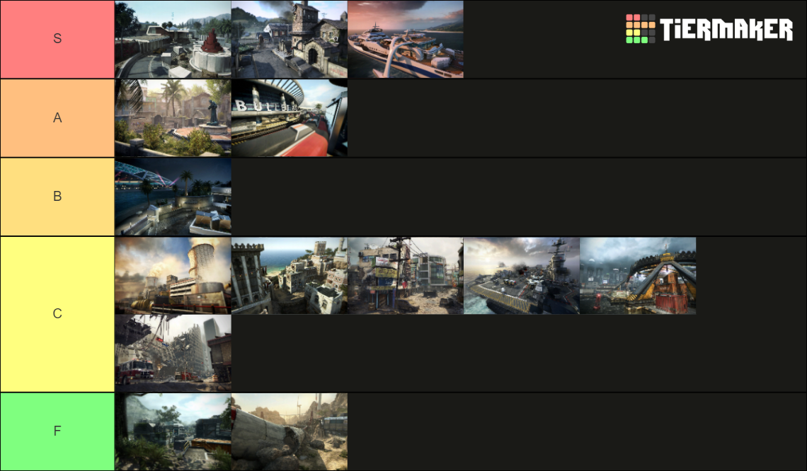 Call of Duty Black Ops 2 Multiplayer Maps Tier List (Community Rankings ...