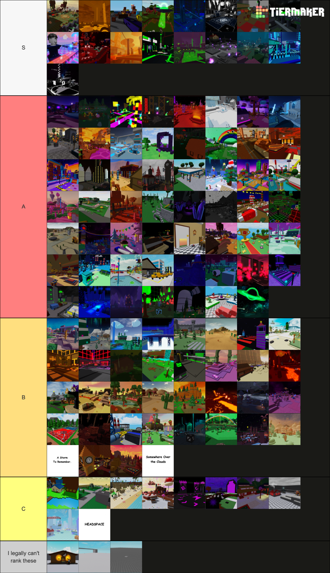 SDR Map Tier List (Community Rankings) - TierMaker