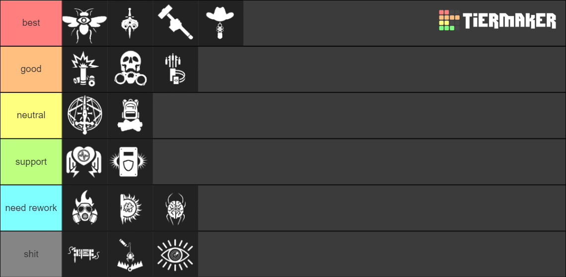 Decaying Winter Perks Tier List (Community Rankings) - TierMaker