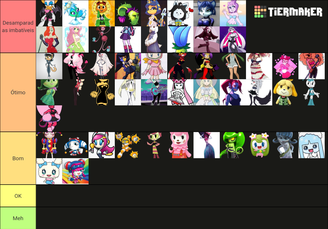 Iconic waifus Tier List (Community Rankings) - TierMaker