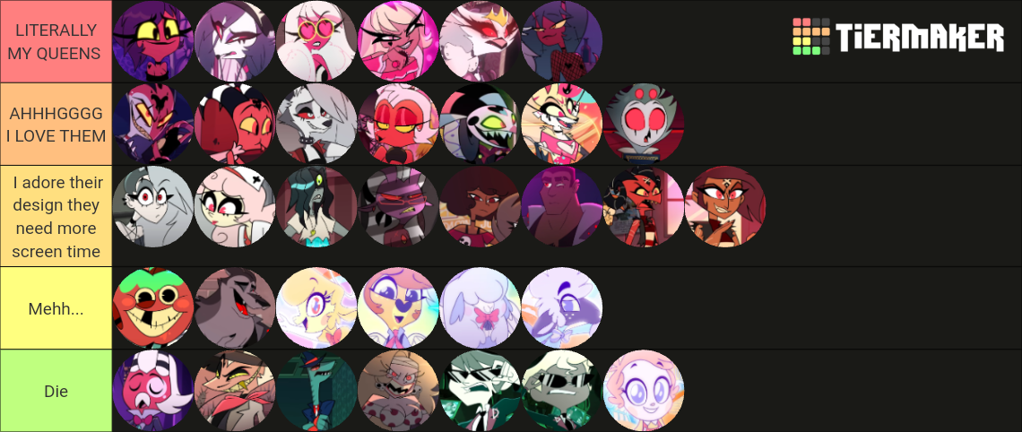 ALL Helluva Boss Characters (UPDATED: Se2 Ep7) Tier List (Community ... ALL Helluva Boss Characters (UPDATED: Se2 Ep7) Tier List (Community ...