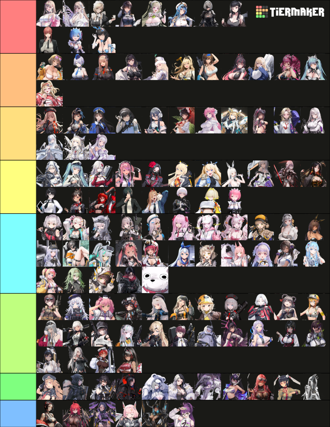 NIKKE: All Characters Tier List (Community Rankings) - TierMaker