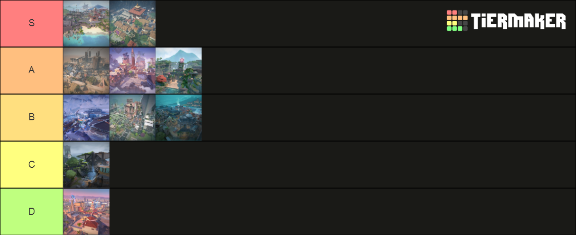 Valorant Maps (September 2023) Tier List (Community Rankings) - TierMaker