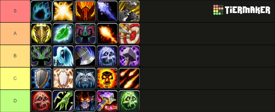 World of Warcraft Comp Tier List (Community Rankings) - TierMaker