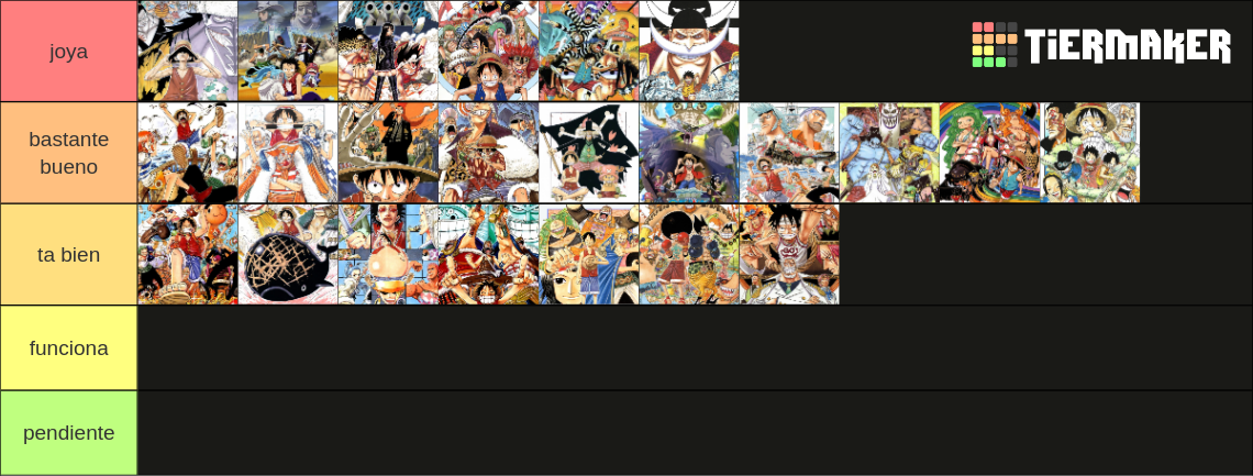 One Piece Pre-Time Skip Tier List (Community Rankings) - TierMaker