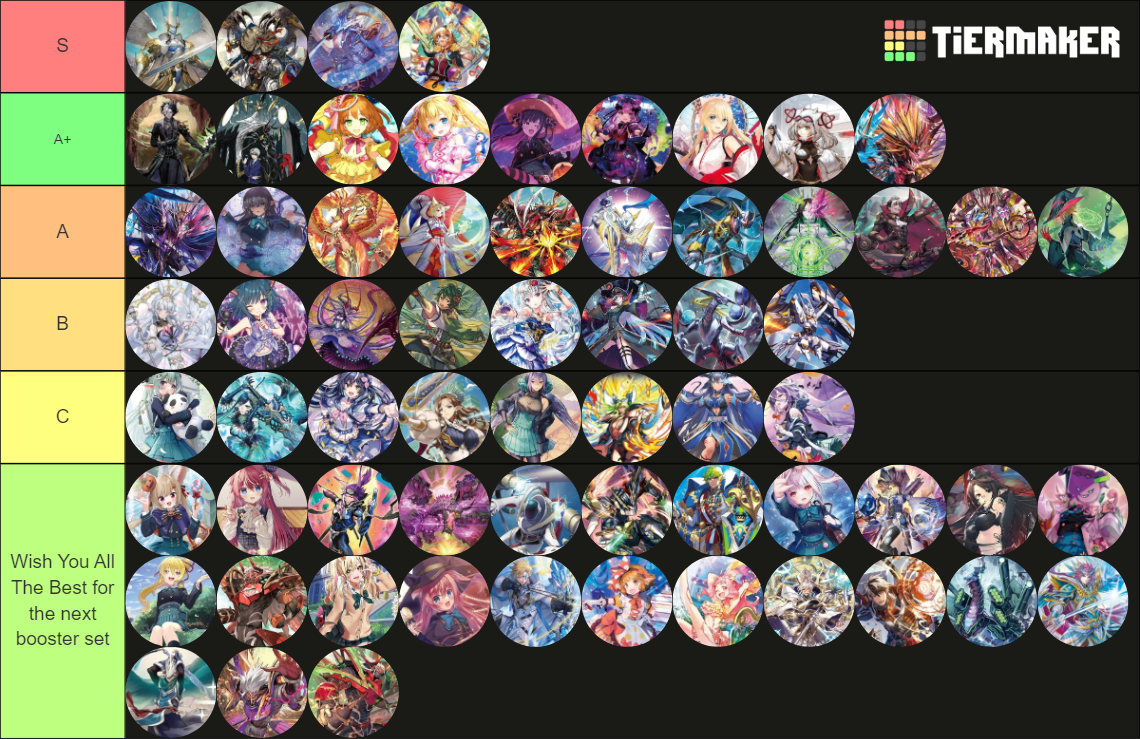 Cardfight Vanguard D Ridelines Tier List (Community Rankings) - TierMaker