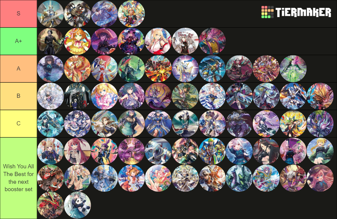 Cardfight Vanguard D Ridelines Tier List (Community Rankings) - TierMaker