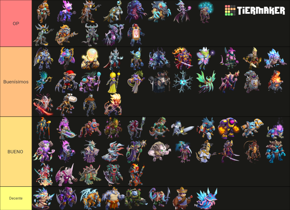 Monster Legends Mythics & Ancestral (All Eras) Tier List (Community ...