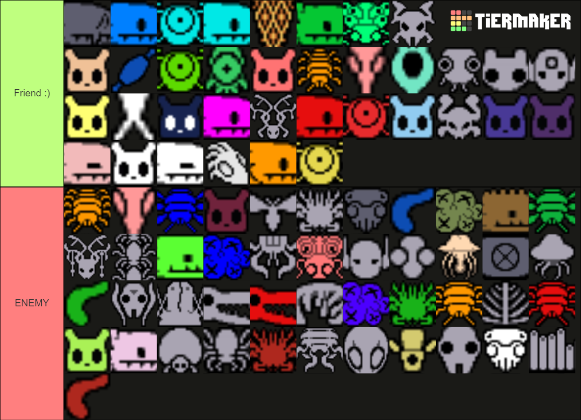 Rain World All Creatures (Downpour Included) Tier List (Community ...