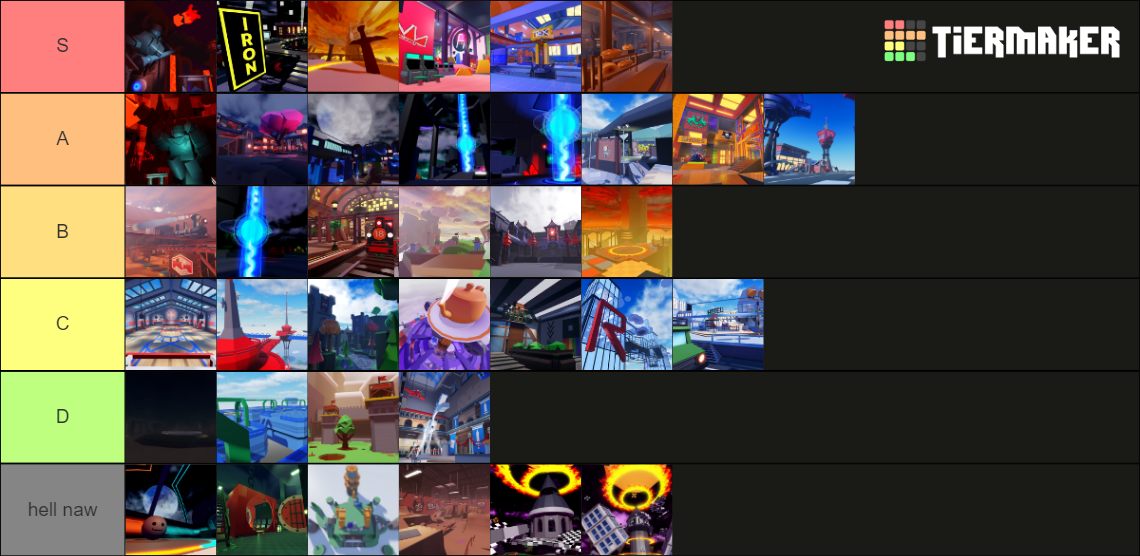 PHIGHTING! MAPS TIER LIST Tier List (Community Rankings) - TierMaker