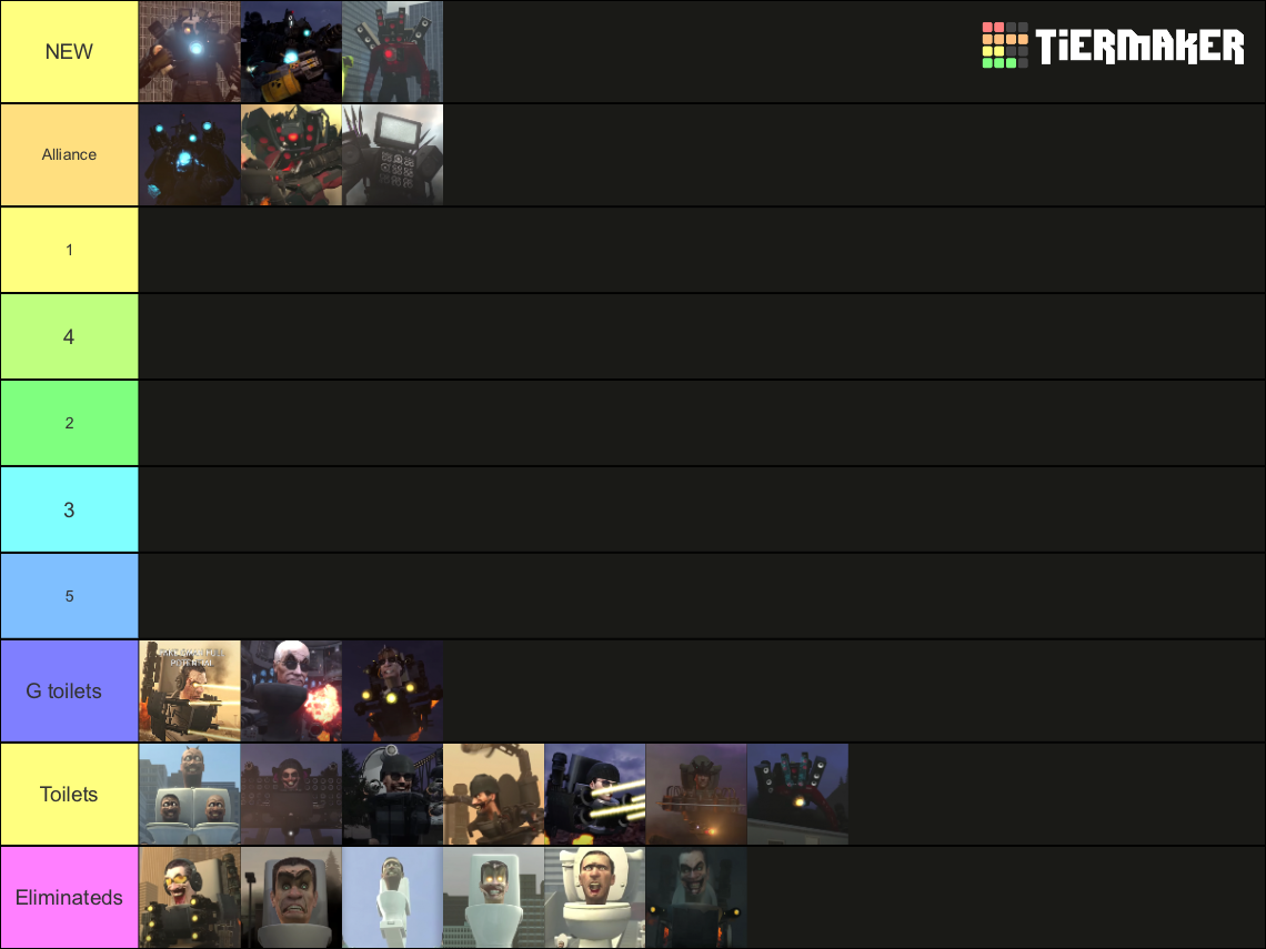 Ranking Every Skibidi Toilet Characters Tier List – eroppa Ranking Every Skibidi Toilet Characters Tier List – eroppa
