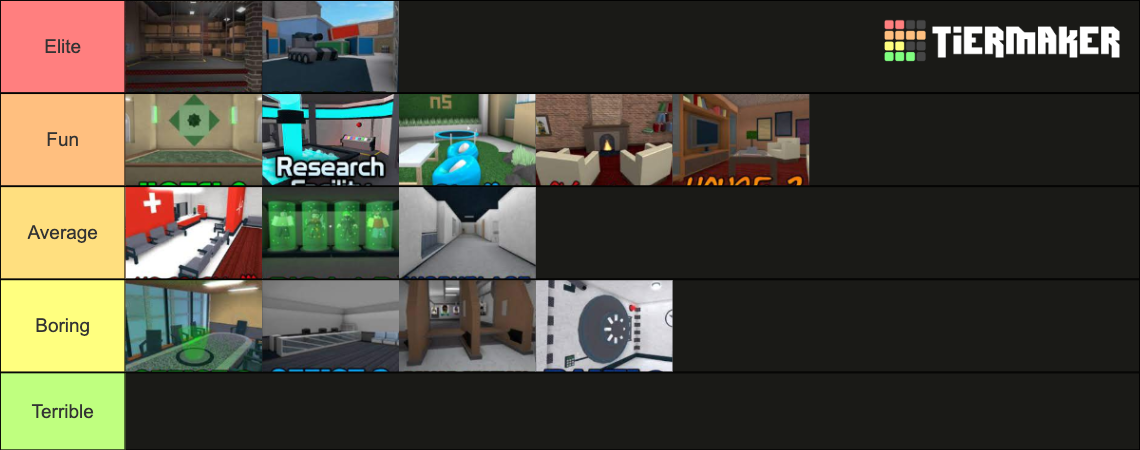Murder Mystery 2 Maps! Tier List (Community Rankings) - TierMaker