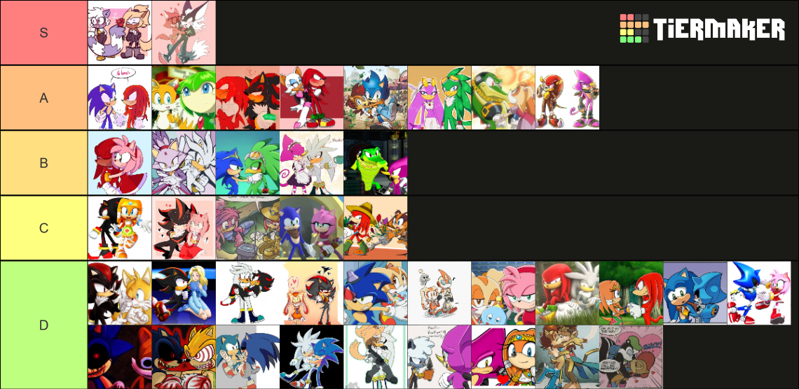 Sonic Ships Tier List (Community Rankings) - TierMaker