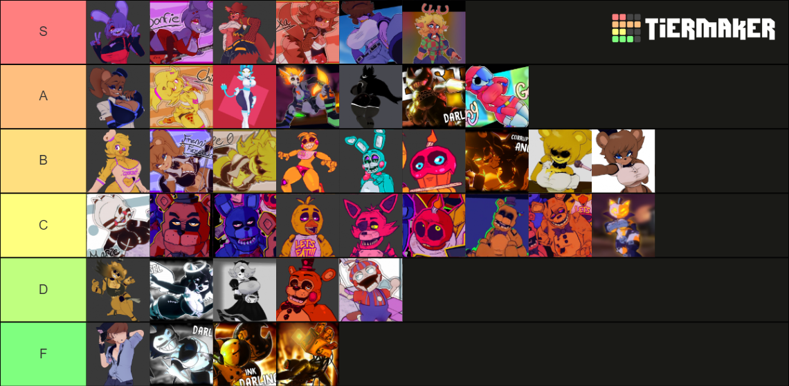 All CryptiaCurves/Vibapop's models Tier List (Community Rankings ...