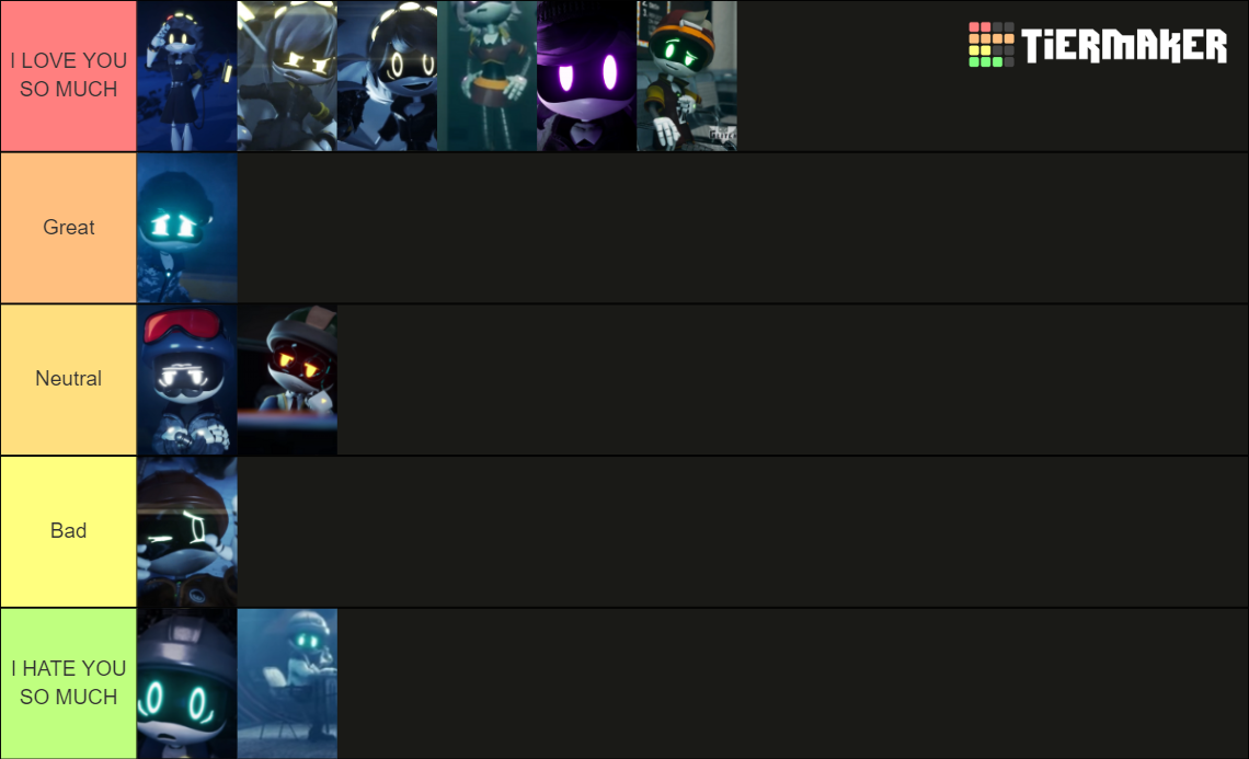 Murder Drones Characters Tier List (Community Rankings) - TierMaker