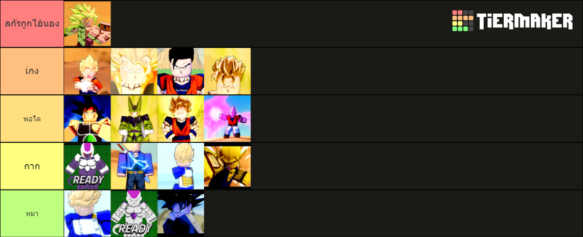 Dragon Ball Nexus Tier List (Community Rankings) - TierMaker