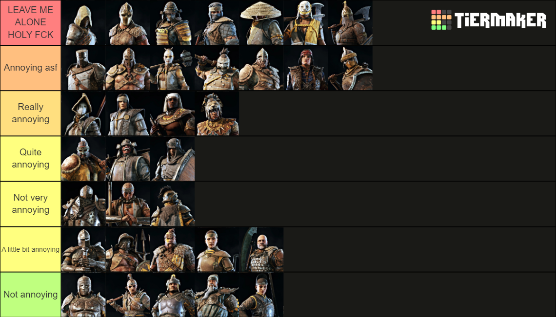 For Honor Heroes 2023 Varangian Y8S1 Tier List (Community Rankings ...