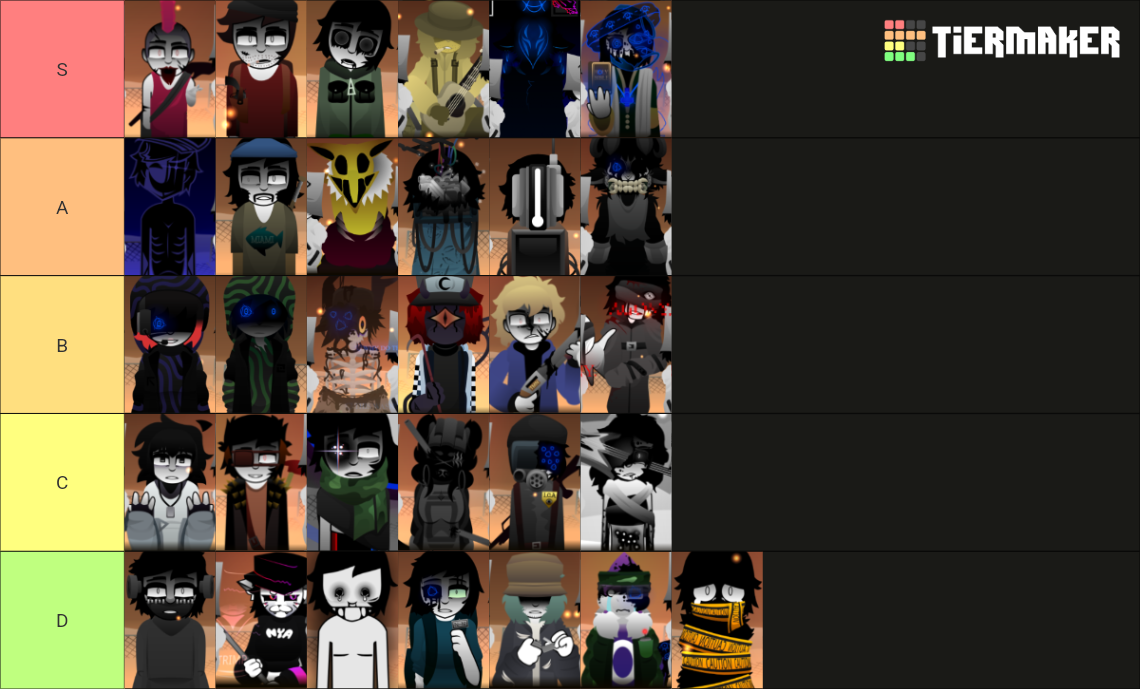 Incredibox: y-Box v8 Deepest Down Tier List (Community Rankings ...