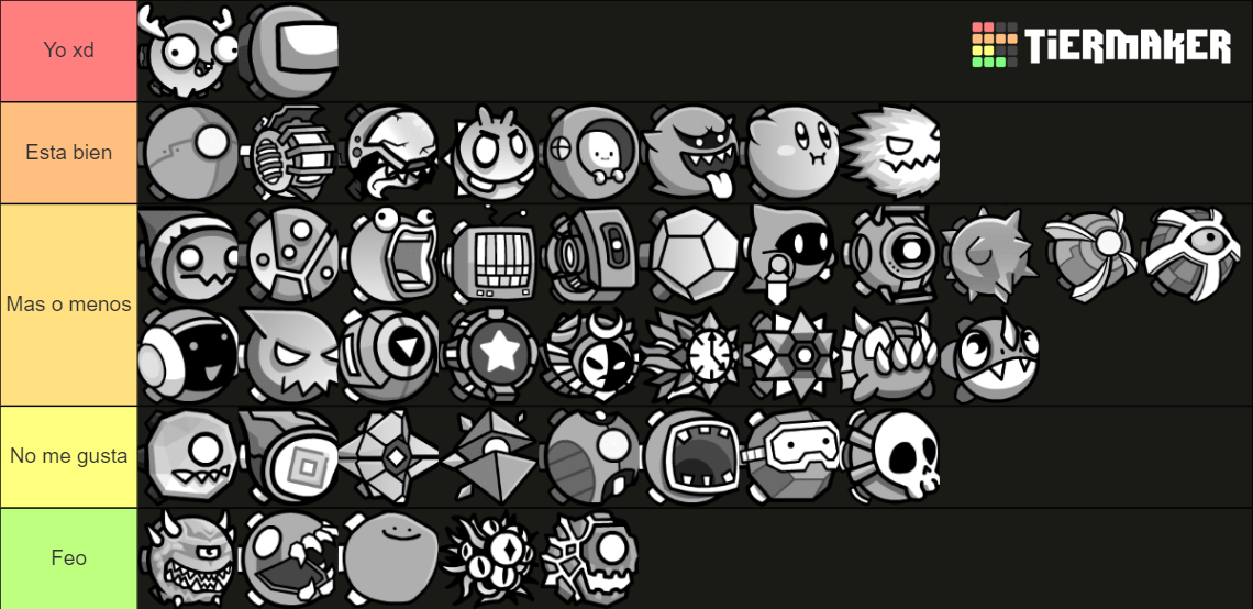 Swings (Geometry Dash 2.2/2.21) Tier List (Community Rankings) - TierMaker
