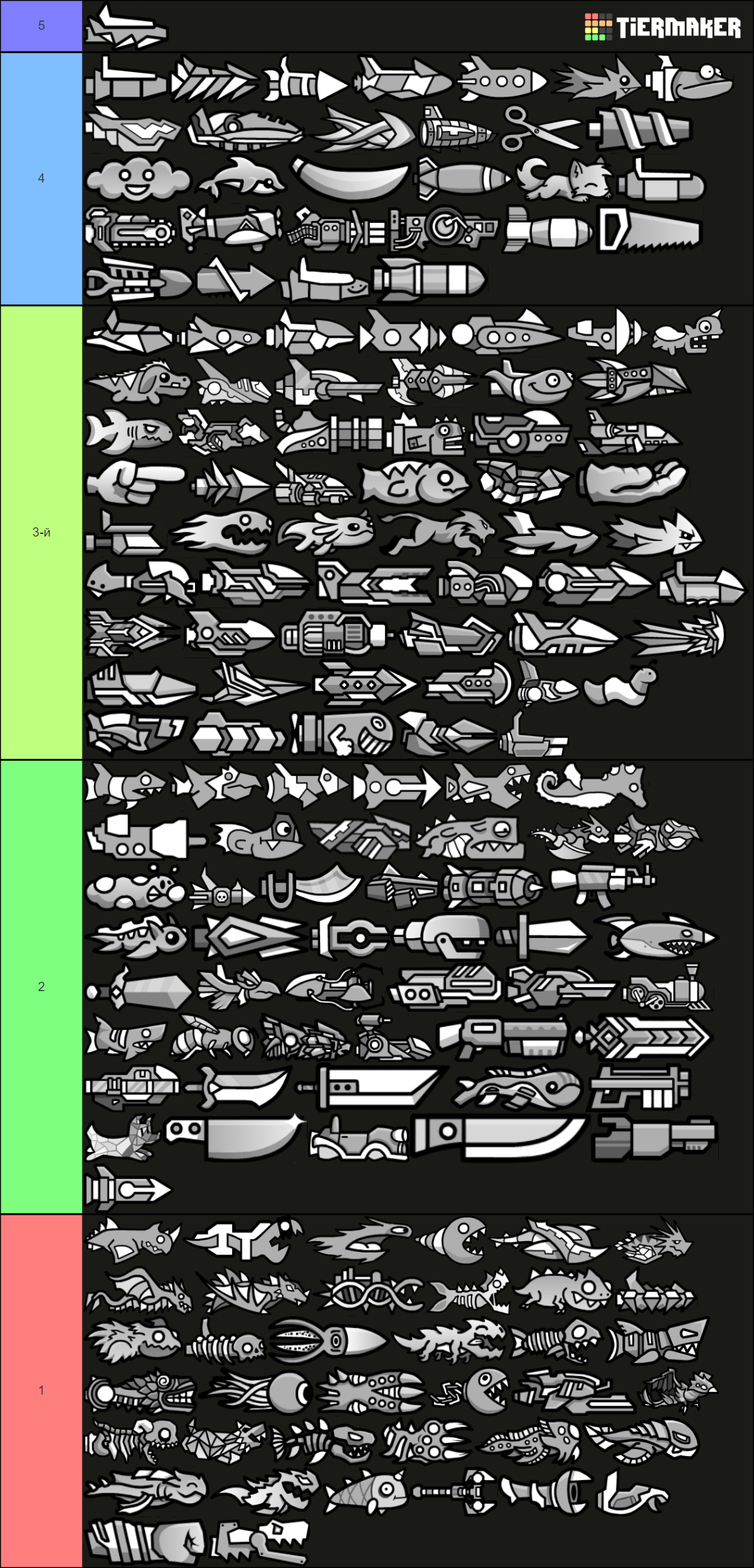 Geometry Dash Ships [2.21, UPDATED FOR 2.205] Tier List (Community ...