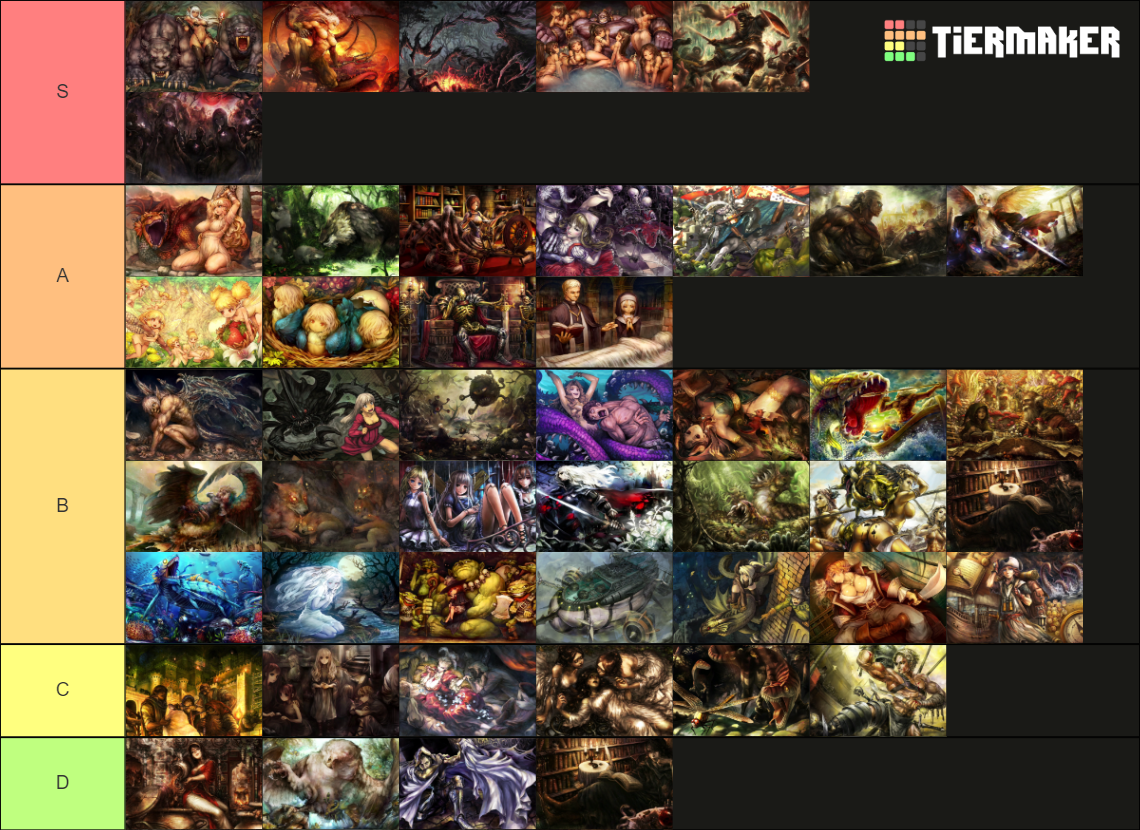 Dragon's Crown Artwork Tier List (Community Rankings) - TierMaker