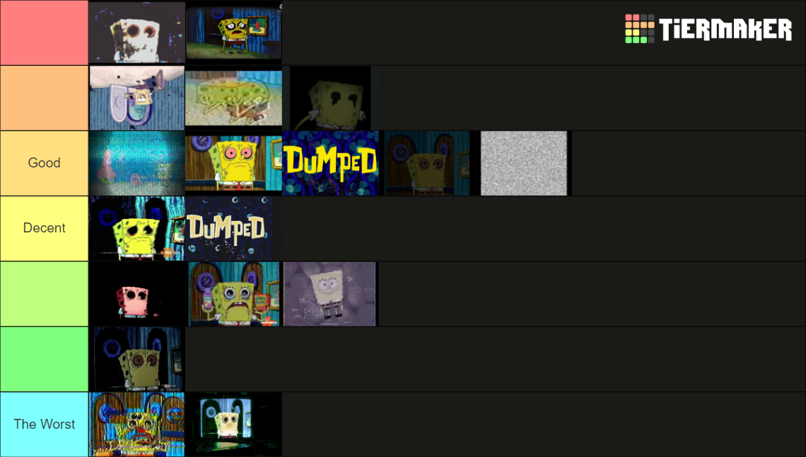 SpongeBob Bootleg Remakes Tier List (Community Rankings) - TierMaker