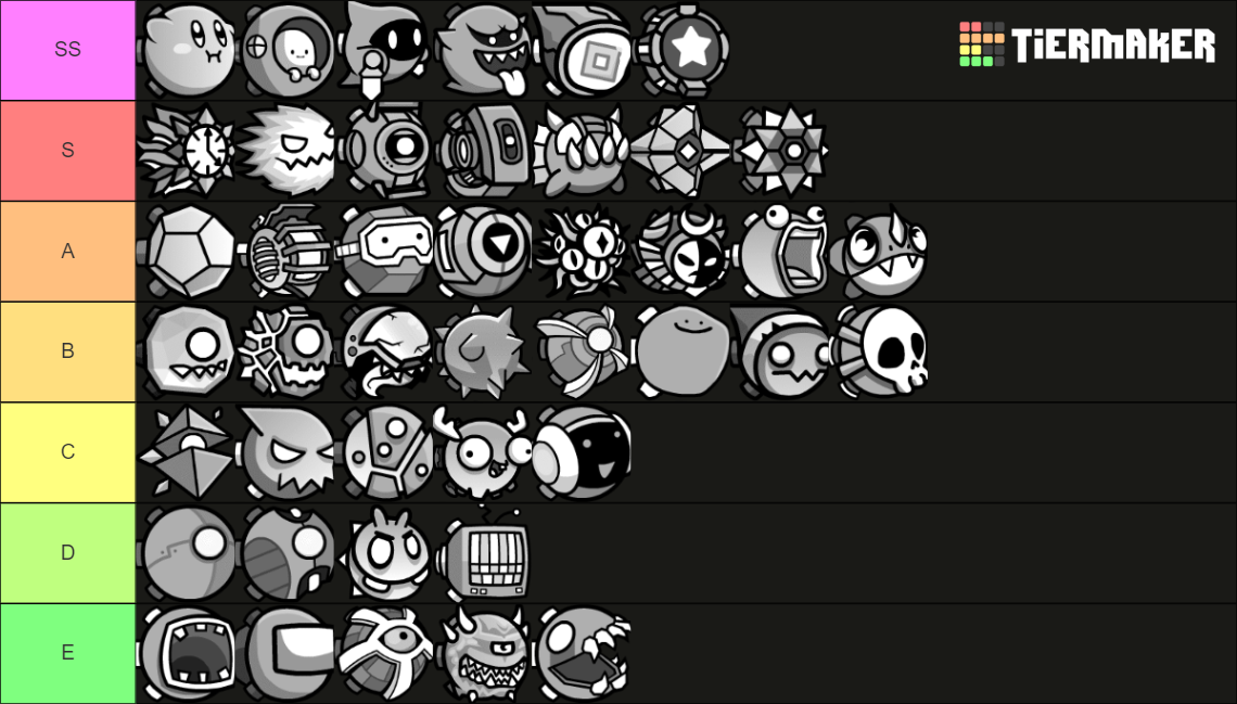 Swings (Geometry Dash 2.2/2.21) Tier List (Community Rankings) - TierMaker