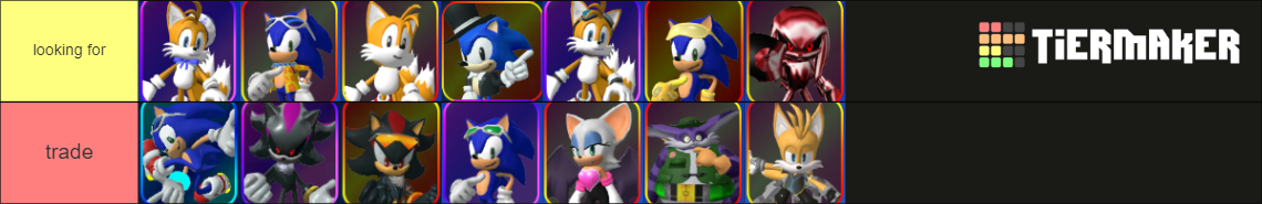 Sonic Speed Simulator - All Characters/Skins Tier List (Community ...