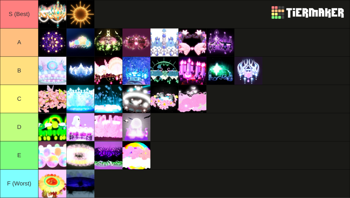 😇Royale High Halos😇 Tier List (Community Rankings) - TierMaker